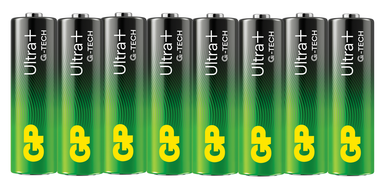 Ultra+ AA Alkaline battery 8s | GP Batteries HK