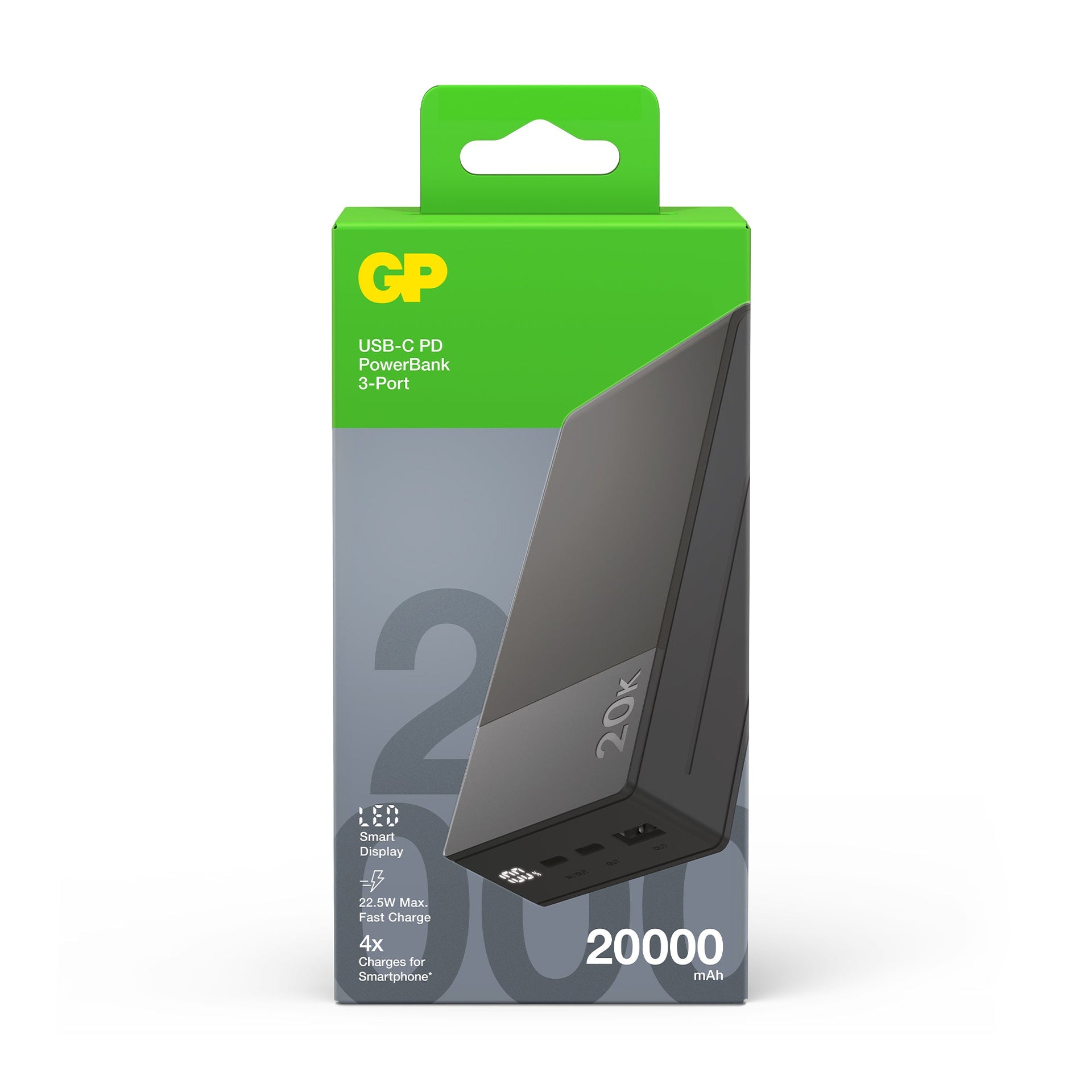 GP M2+ Series PowerBank 20000mAh M20C | GP Batteries HK