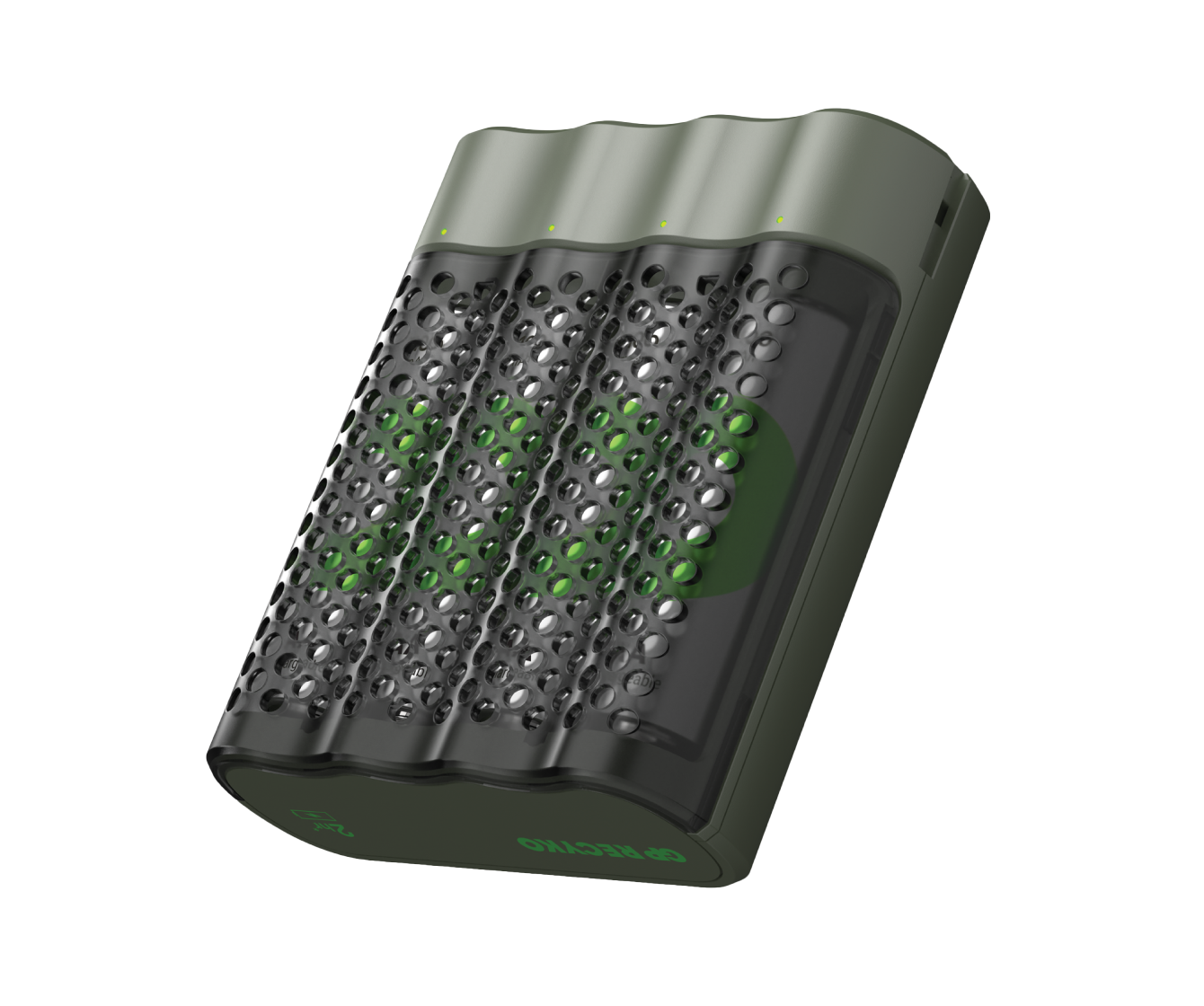 GP Recyko Speed Charger (USB) M452 4-slot NiMH with 4 x AA 2,600mAh Ni ...