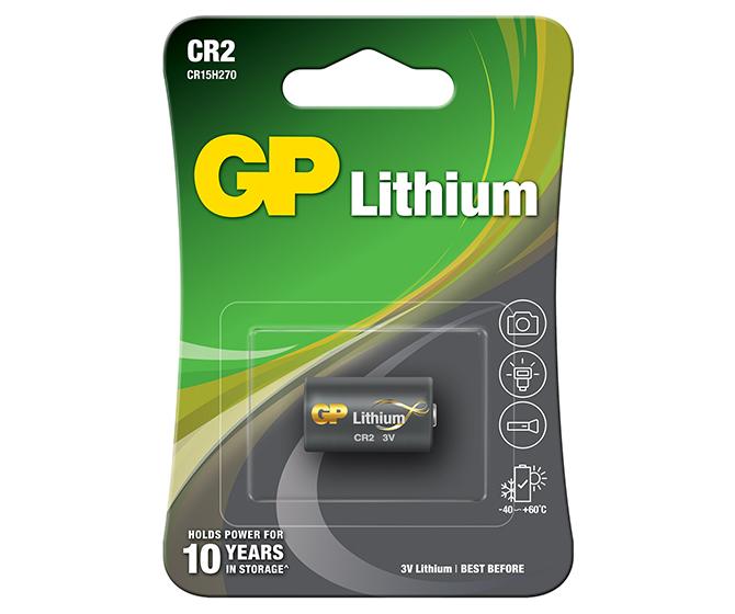 Photo Battery CR2 for Camera | GP Batteries HK
