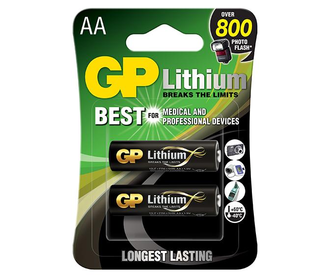GP Lithium AA Batteries | GP Batteries HK